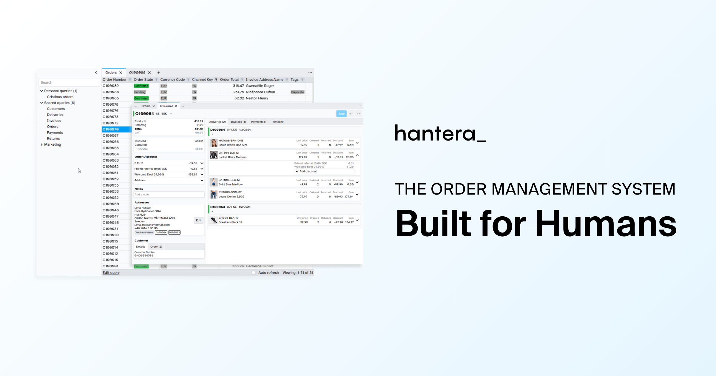 Pricing | Hantera OMS